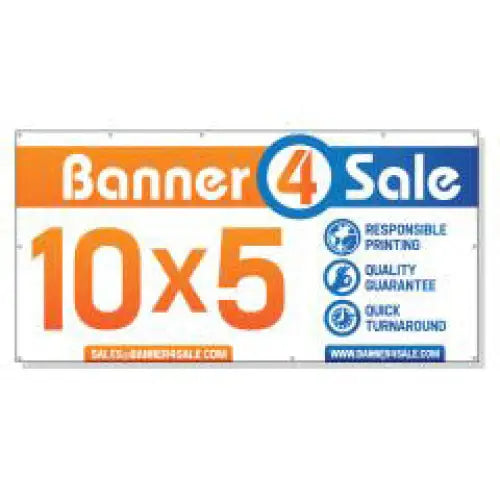 Go BIG with Custom 10x5 FT Vinyl Banners | Banner 4 Sale