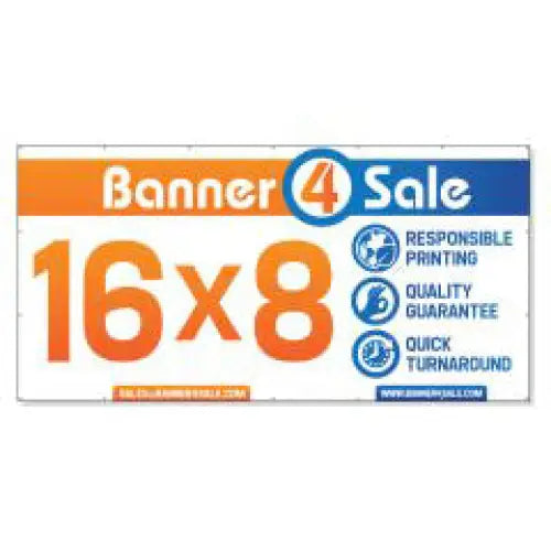 Go Big with a Custom Printed Vinyl Banner | 16x8 ft – Banner 4 Sale