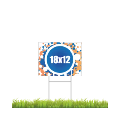 Let Your Message Grow with an 18x12 Yard Sign | Custom Printed – Banner ...