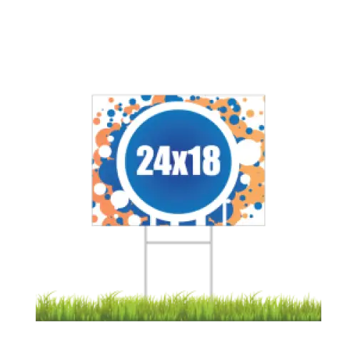 18x24 Yard Sign | Custom Printed Signs by Banner 4 Sale